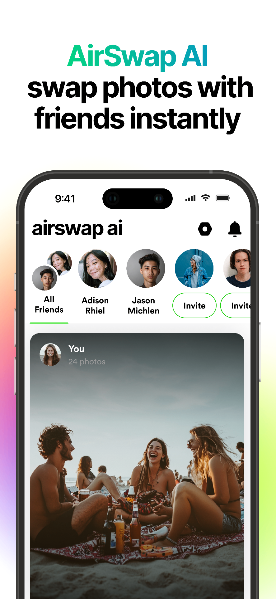 AirSwap.ai - Discover Photos from Friends